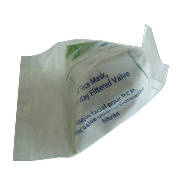 Disposable CPR facial shield with valve. | Sylprotec.com