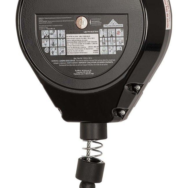 Peakworks 60' Leading Edge Self-Retracting Lifelines SRL-73302-60LE ...