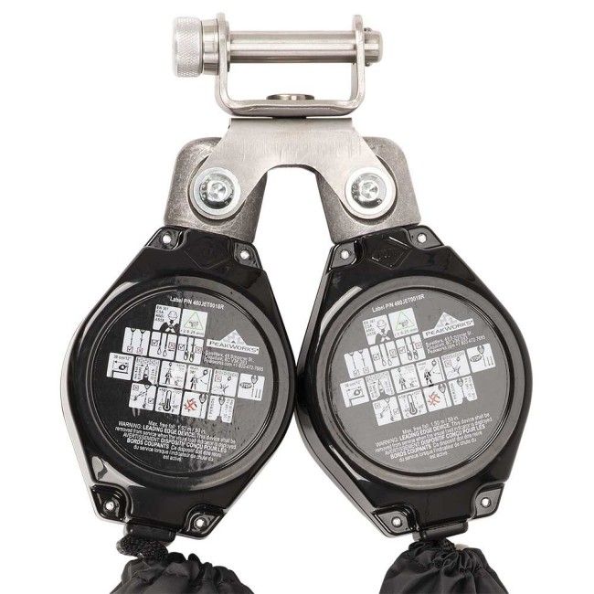 Peakworks 6' Leading Edge twin Self-Retracting Lifelines SRL-70502-6LE ...