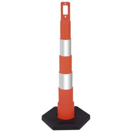 48" high-visibility retroreflective highway pole made from Pionner ...