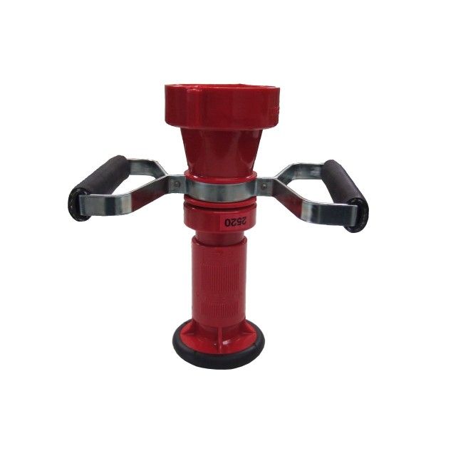 Polycarbonate spray nozzle with handle 2.5" hose, QST (Quebec) thread ...