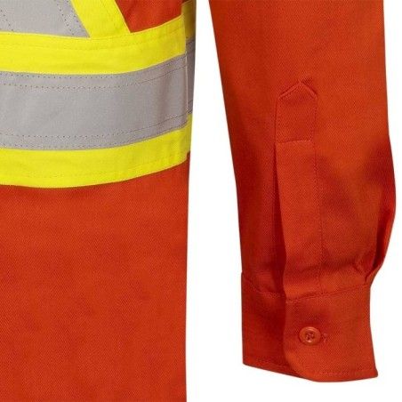 Fireproof shirt, Pioneer FR-tech 7 oz, Arc 2 model 7743 orange ...