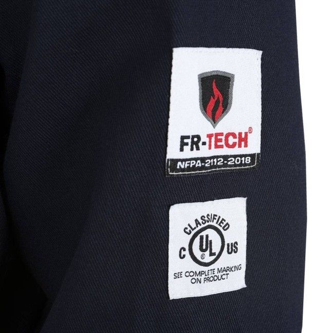 Fireproof shirt, Pioneer FR-tech 7 oz, Arc 2 model 7742SF, navy blue ...