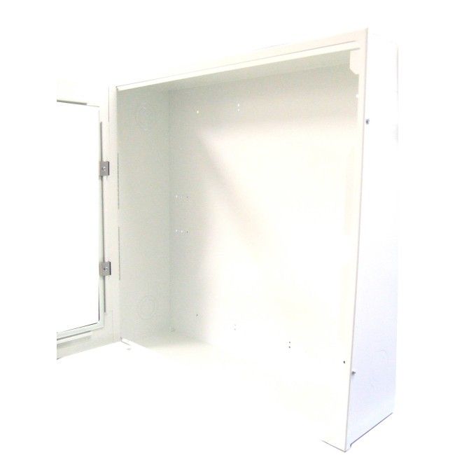 Surface-mounted cabinet for fire hose and extinguisher 5 or 10 lbs ...
