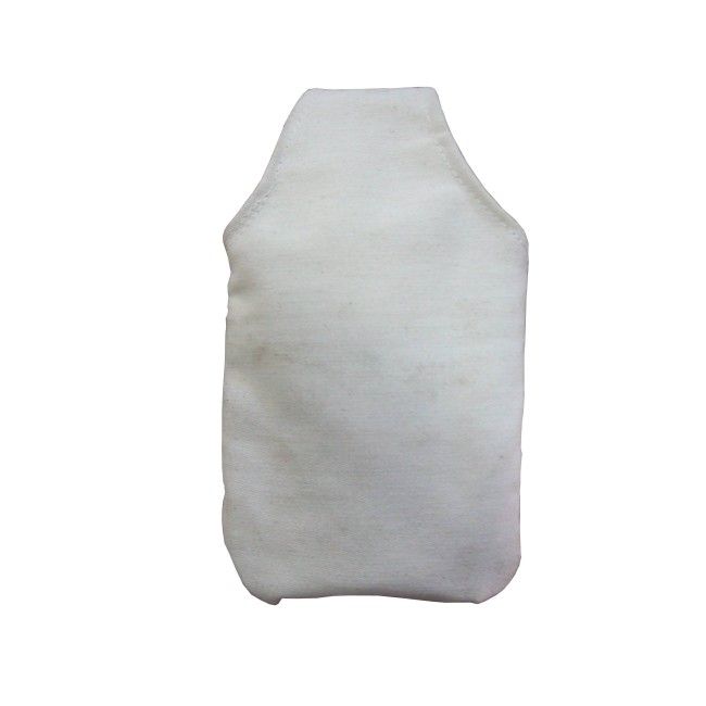 Denim fire pouch that holds a bottle of ABC powder (EX225) | Sylprotec.com