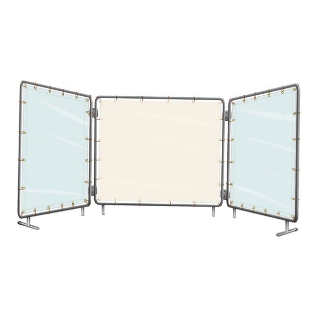 Welding screen, 16 mil clear vinyl | Sylprotec.com