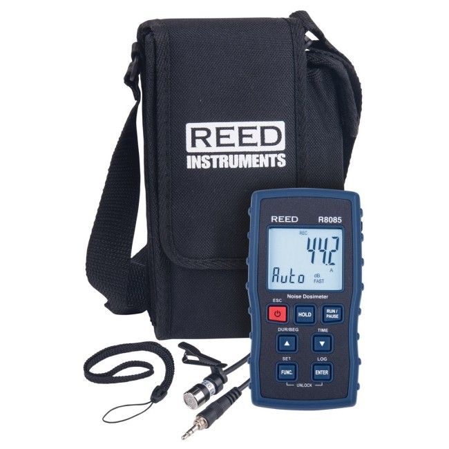 Noise dosimeter, sound level meter and data logger from Reed ...