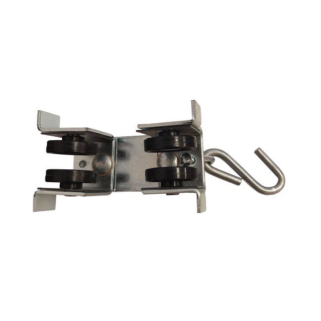Super roller for track of curtain, nylon castors with S hook ...