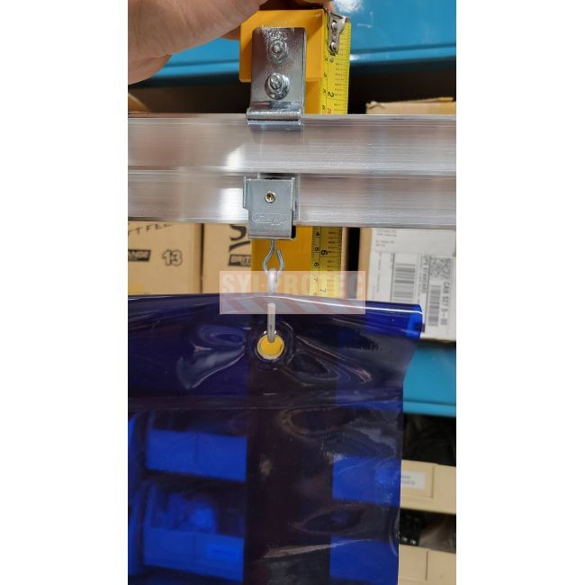 Extra durable 2 in X 2 in post for industrial curtain systems ...