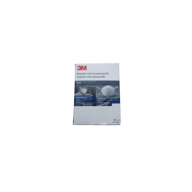 3M 8212 N95 fireproof particulate respirator with Cool FlowTM valve ...